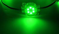 China Miracle Bean 0.75W RGB LED Point Light IP67 DC12V SMD3535 Outdoor Decoration 120° Viewing Angle for sale