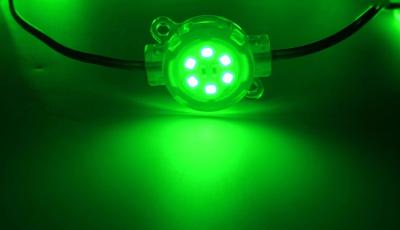 China Aluminum Profile IP67 Outdoor LED Point Light 0.6W DC12V DMX512 Programmable Pixel Light for sale