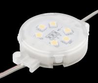 China Aluminum Profile IP67 Outdoor LED Point Light 0.6W DC12V DMX512 Programmable Pixel Light for sale