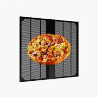 China Full Color Ceiling Transparent LED Grille Screen P2.6 1500cd Indoor Outdoor Interactive Display for sale