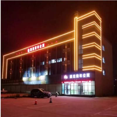 China 30mm Smart LED Strip Light 12V RGB Outdoor Decorative Pixel Light IP67 DMX512 for sale