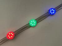 China Permanent Holiday Lights LED Aluminum Track Lighting 40mm DC24V SMD3535 120 Degree for sale