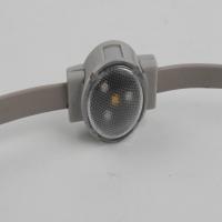 China 30mm Addressable RGB LED Pixel Light 12V IP67 Outdoor Point Light 120 Degree Viewing Angle for sale