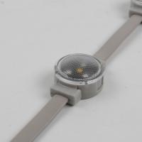 China 30mm Addressable RGB LED Pixel Light 12V IP67 Outdoor Point Light 120 Degree Viewing Angle for sale