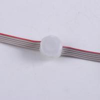 China 0.3W RGB LED Pixel Module 50mm Point Light Source DC12V IP67 for Christmas Decoration for sale