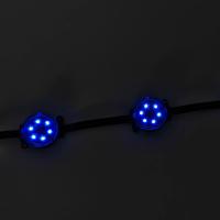 China 50mm Smart Pixel RGB LED Point Light DC24V 1.2W IP67 Waterproof Christmas Decoration for sale