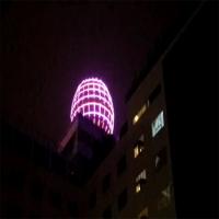 China Outdoor Permanent SPI Pixel LED Point Light 30mm 6 LEDs DC12V IP67 RGB Programmable for sale