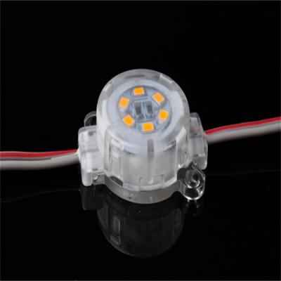 China Miracle Bean 0.75W RGB LED Point Light IP67 DC12V SMD3535 Outdoor Decoration 120° Viewing Angle for sale