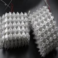 China P50 Outdoor Portable Mesh LED Curtain Screen 48 Pixels DMX512 RGBW for Building Lighting for sale