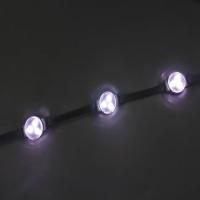 China Outdoor Full Color RGB LED Point Light 120 Degree Viewing Angle DC12V 0.75W Programmable DMX512 for sale