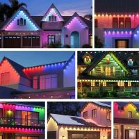 China DC12V Addressable RGBW LED Pixel Eave Light 1W IP67 Outdoor Christmas Decoration for sale