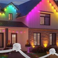 China DC12V Addressable RGBW LED Pixel Eave Light 1W IP67 Outdoor Christmas Decoration for sale