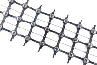 China Waterproof LED Mesh Screen 25mm 12V PC Material Advertising Curtain Display IP67 for sale