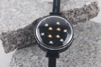 China Outdoor Waterproof 50mm LED Point Light Source DC 24V 2W RGB+W Landscape Christmas Decoration for sale
