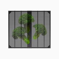 China 2.6mm Indoor LED Grid Screen Full Color Mesh Transparent Grille Display 1000x1000mm 4500cd for sale