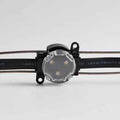 China RGB Waterproof Led Pixel Point Light Smart Controller Colorful Point Light Source with PC Body Material for sale
