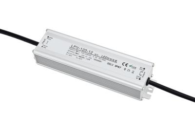 China IP67 Waterproof LED Power Supply 100W 120W 12V 24V Constant Voltage Driver for Display for sale