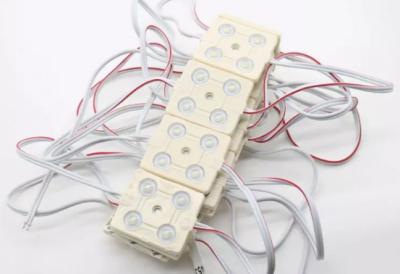 China Waterproof LED Module DC12V 2.4W IP67 4 LEDs Epistar Chip for Channel Letter Sign for sale
