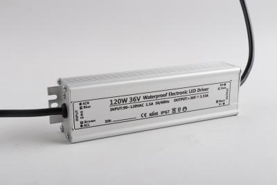 China High Efficiency 120W Waterproof Aluminum 12V LED Power Supply Outdoor Indoor for LED Lighting for sale