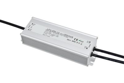 China Customized 12V 250W Waterproof LED Power Supply AC DC Adapter 16.5A 850g for sale