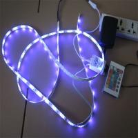 China RGB 5050 LED Strip Light 10M Roll DC12V IP65 Flexible Decorative Lighting for sale