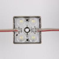 China 3W RGB LED Module 12V IP65 Waterproof Outdoor Advertising Light 63mm 80lm for Sign for sale