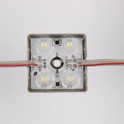 China 3W RGB LED Module 12V IP65 Waterproof Outdoor Advertising Light 63mm 80lm for Sign for sale