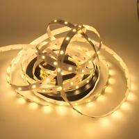 China DC12V 4.8W SMD2835 3000K Warm White Flexible LED Strip Light 5M Roll for sale