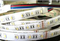 China SMD5050 RGB 12V Flexible LED Strip Light 60 LEDs per Meter Waterproof Indoor Decor for sale