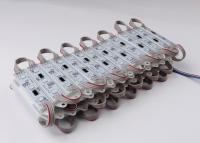 China DC12V RGB LED Module 3 LEDs IP65 for Advertising Signage Light Box Channel Letter for sale