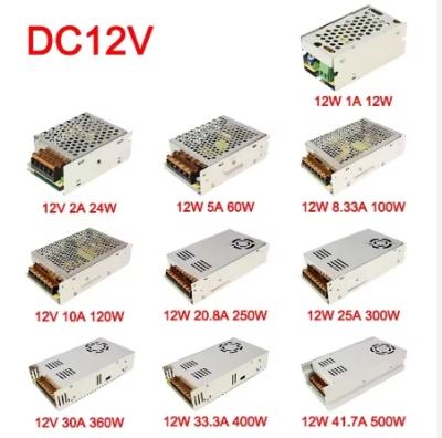 China Slim LED Driver 100W 12V 24V Switching Power Supply for Industrial Lighting IP67 for sale