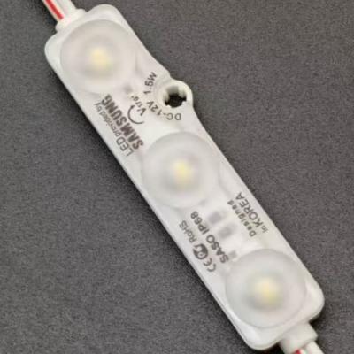 China 6618 Direct Power DC 12V LED Module 1.5W 5730 3 LEDs for Billboard Sign Lighting for sale