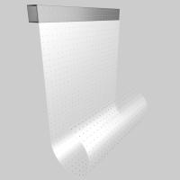 China P20 Indoor Transparent LED Display 2500cd Brightness DC5V 480x1200mm High Transparency Window Screen for sale