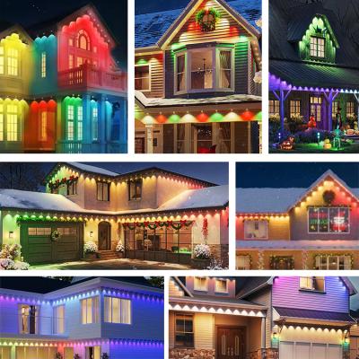 China Custom IP67 20mm Waterproof RGBW SPI LED Eave Lights App Control Pixel Point Light DC12V 1W for sale