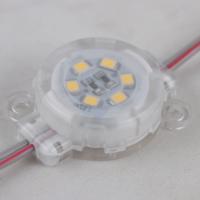 China DC12V 0.6W SMD2835 Round LED Pixel Point Light IP67 Outdoor Waterproof 30mm for sale