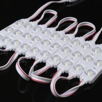 China SMD 2835 DC12V 1.5W 3 Lights Injection LED Module IP65 Waterproof for Letter Sign Advertising Light Box for sale