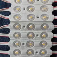 China SMD 2835 DC12V 1.5W 3 Lights Injection LED Module IP65 Waterproof for Letter Sign Advertising Light Box for sale