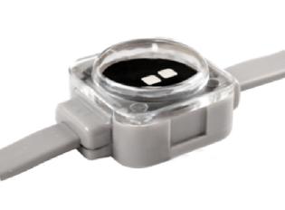 China Outdoor Waterproof 25mm RGB Full Color DC12V IP67 SMD3535 LED Pixel Point Light for sale