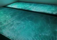 China P6 LED Transparent Film Screen IP67 Indoor Adhesive Flexible Crystal Display 240x1000mm DC5V for sale