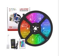 China SMD 5050 RGB LED Strip Lights 5M Flexible Waterproof DC12V 24V for sale