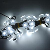 China 23mm 12V SMD5050 RGB LED Point Light IP67 Waterproof 120° Beam Angle PC DMX512 for sale