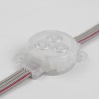 China 30mm IP67 Waterproof LED Point Light 1W DC12V RGB Outdoor Decorative Lighting for sale