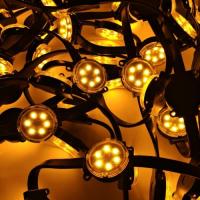 China 40mm Smart Addressable LED Pixel Light IP67 Waterproof 1.2W DC24V for Outdoor Facade for sale