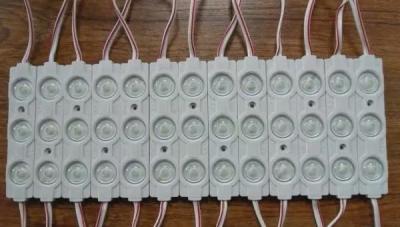 China RGB LED Module 5050 12V IP67 Waterproof High Brightness Signage Light 3PCS 1W for sale
