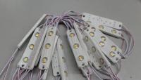 China RGB LED Module 5050 12V IP67 Waterproof High Brightness Signage Light 3PCS 1W for sale