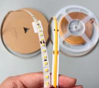 China High Density 480 LEDs 24V IP67 Warm White 2700K Dot Free 8mm COB LED Strip Light Kit 10m for sale