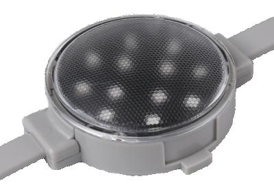 China 50mm 24V 3W IP67 Waterproof LED Point Light RGB DMX512 120 Degree Beam Angle PC Housing for sale