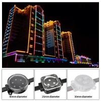 China 40mm 12V SMD3535 Epistar IP67 Waterproof LED Point Light 120 Beam Angle PC Material for sale