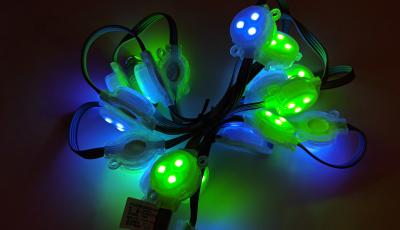 China LED Point Light 30mm DC12V IP67 Waterproof Full Color RGB Pixel Light for Building Decoration for sale
