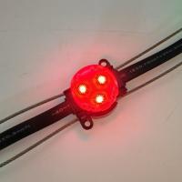 China 30mm RGB LED Point Light IP67 Waterproof 12V DC 0.75W Outdoor Decorative for sale